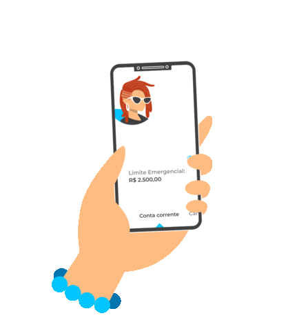 Conta Digital Sticker by Banco PAN for iOS & Android | GIPHY
