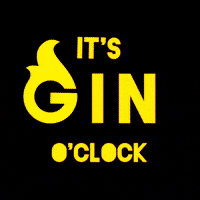 Gin Oclock Clock Clipart