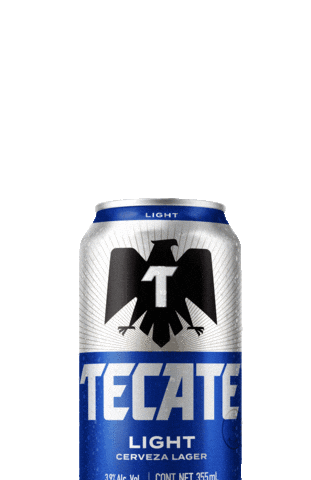 Chela Tecatelight Sticker by Cerveza Tecate for iOS & Android | GIPHY