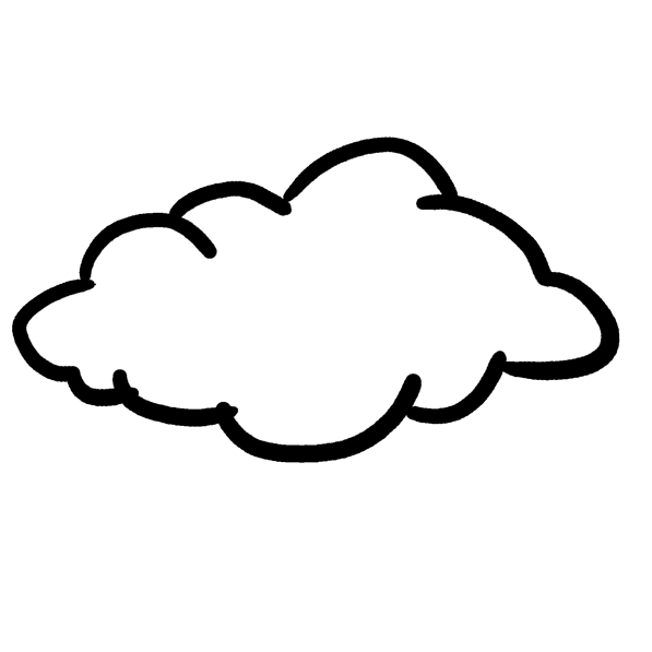 Cloud Sticker for iOS & Android | GIPHY
