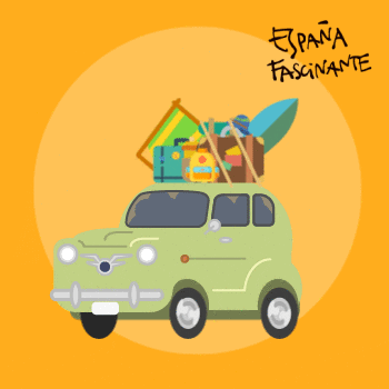 Car Viajar GIF by España Fascinante - Find & Share on GIPHY