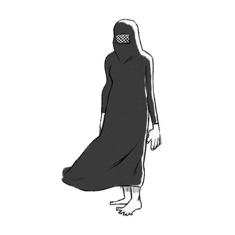 Alice Burka Sticker by CharlieHebdo for iOS & Android | GIPHY