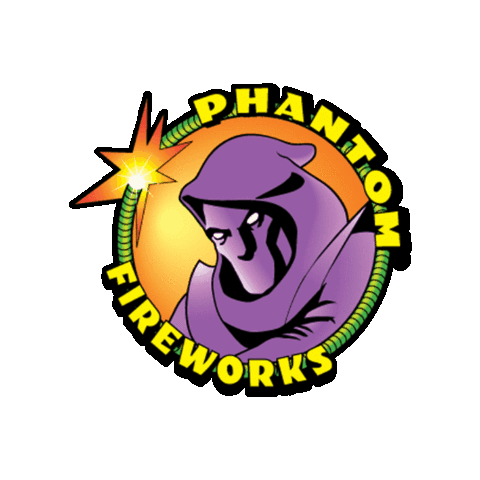 Phantom Fireworks Logo Sign