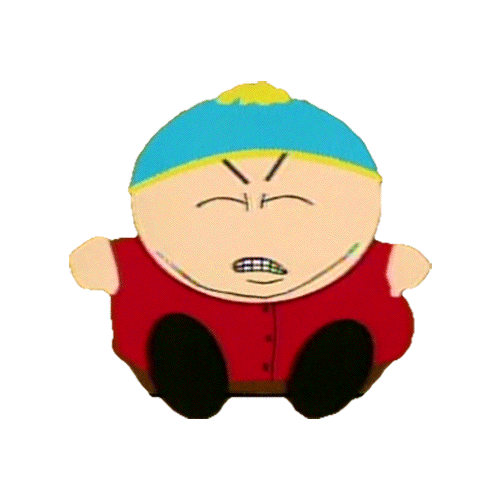 Angry Eric Cartman Sticker by South Park for iOS & Android | GIPHY