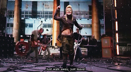 Just Walk Away Gif