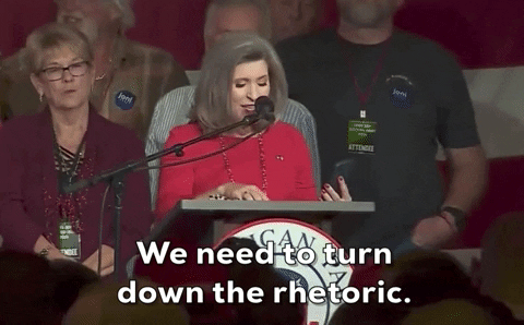 We-need-to-turn-down-the-rhetoric GIFs - Get the best GIF on GIPHY