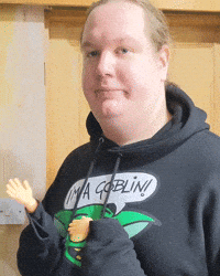 Crazy Hand Waving Gif