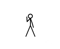 Jumping Stick Figure Gif