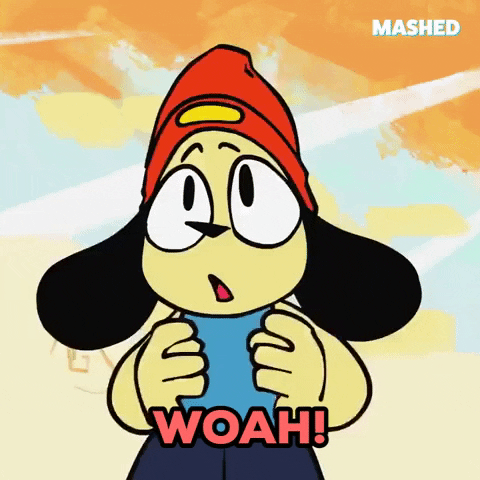Parappa The Rapper Wow GIF by Mashed - Find & Share on GIPHY