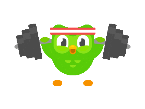 Learn Spanish Sticker by Duolingo for iOS & Android | GIPHY