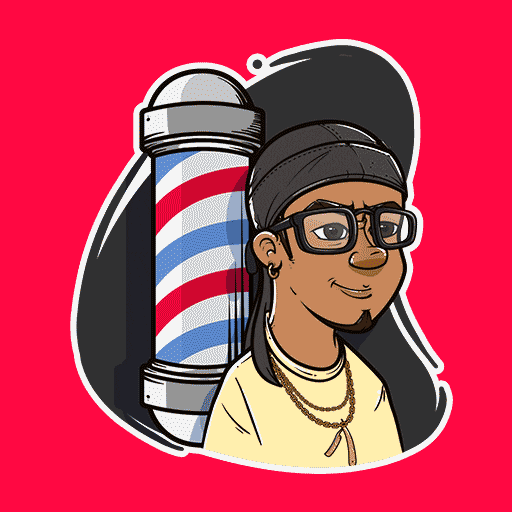 Barber Haircut GIF by mografic - Find & Share on GIPHY