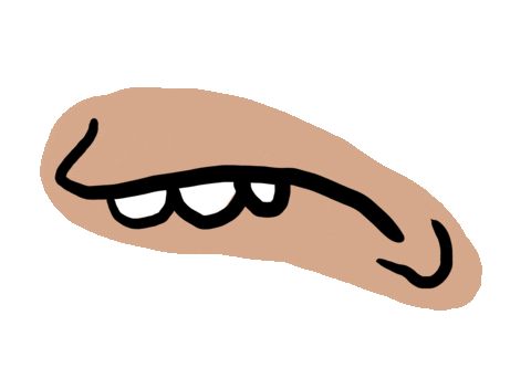 Fun Mouth Sticker by elnino for iOS & Android | GIPHY