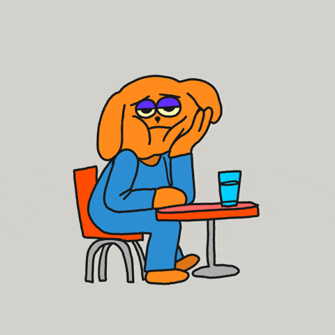 Bored Eyeroll GIF by GIPHY Studios Originals - Find & Share on GIPHY