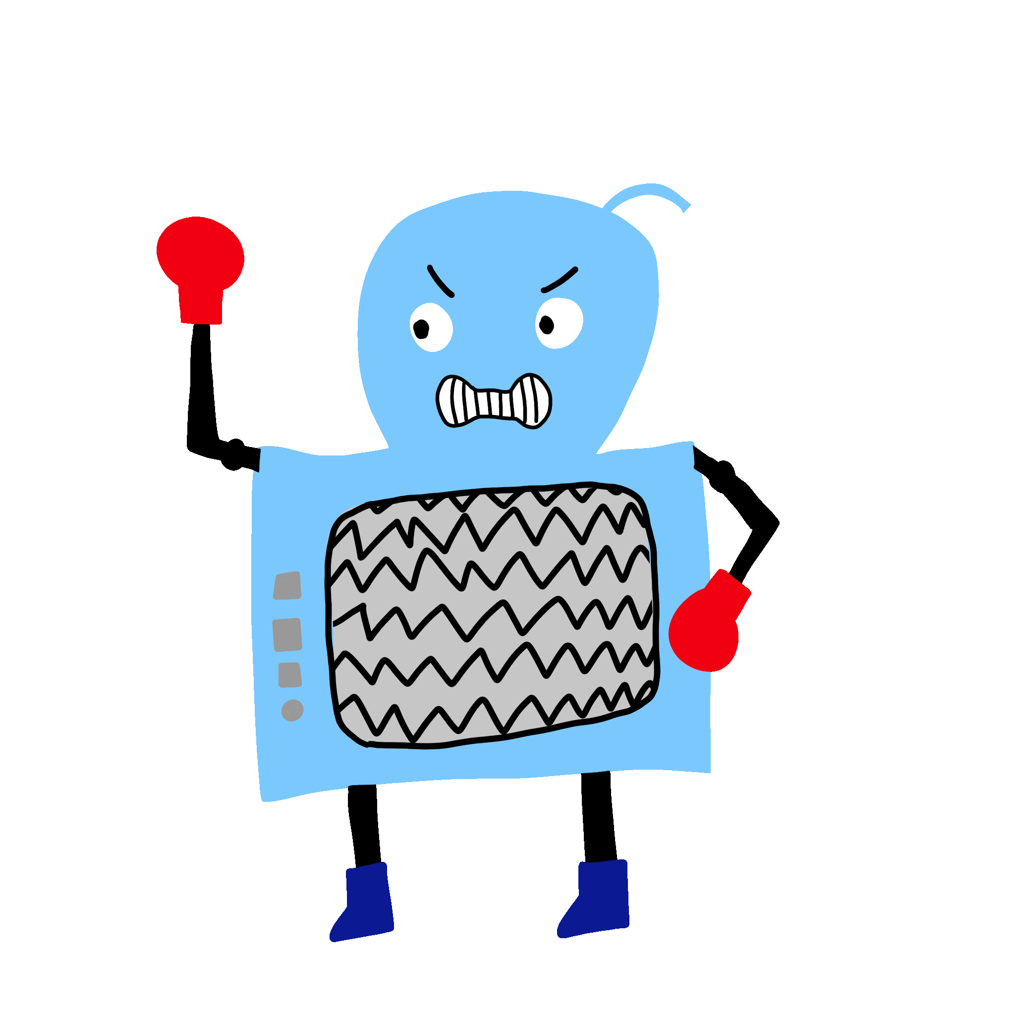 Angry Sport Sticker by dorobot for iOS & Android | GIPHY