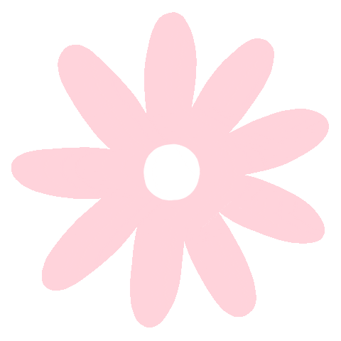 Pink Flower Sticker by Léa Binda for iOS & Android | GIPHY