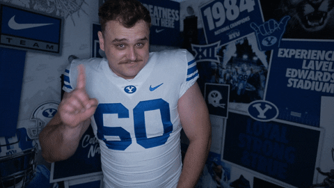 Byu Football GIF by BYU Cougars - Find & Share on GIPHY