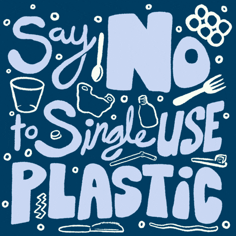 Stop Single-Use Plastics by INTO ACTION | GIPHY