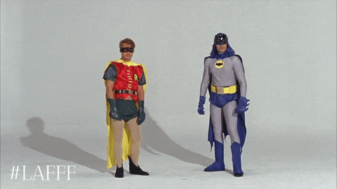 Batman Landing GIFs - Get the best GIF on GIPHY