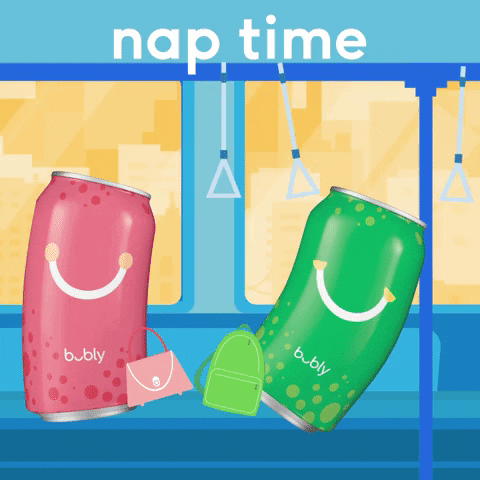 Tired Sparkling Water GIF by bubly - Find & Share on GIPHY