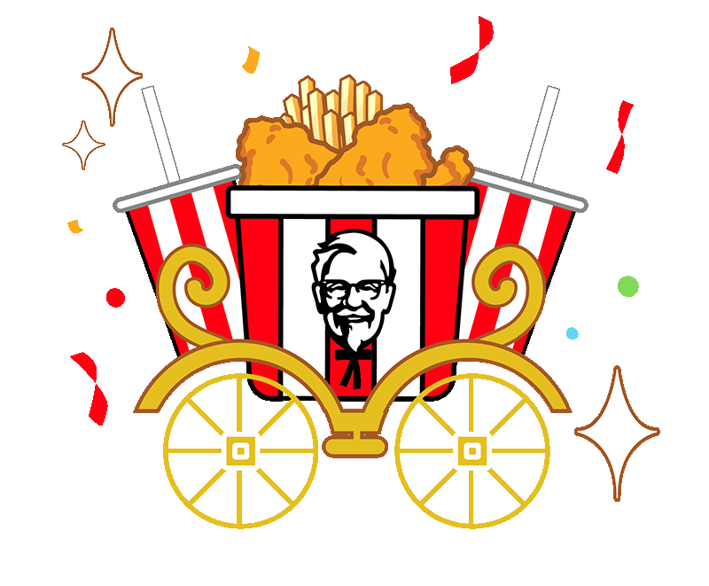 Christmas Sticker by KFC Thailand for iOS & Android | GIPHY