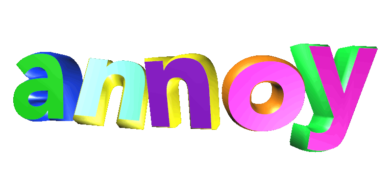 Text Annoy Sticker for iOS & Android | GIPHY
