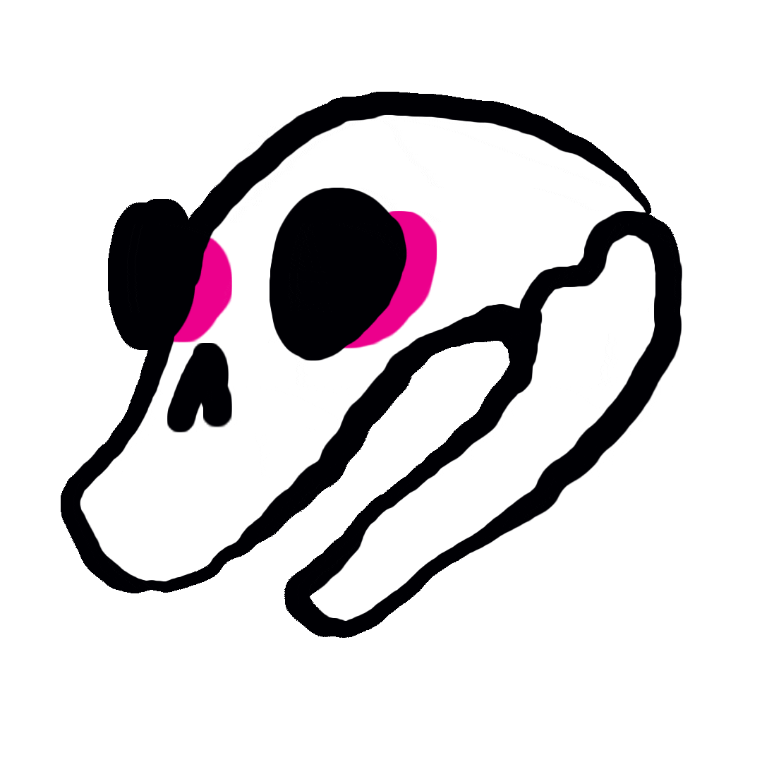 Skull Love Sticker by yesmemaze for iOS & Android | GIPHY