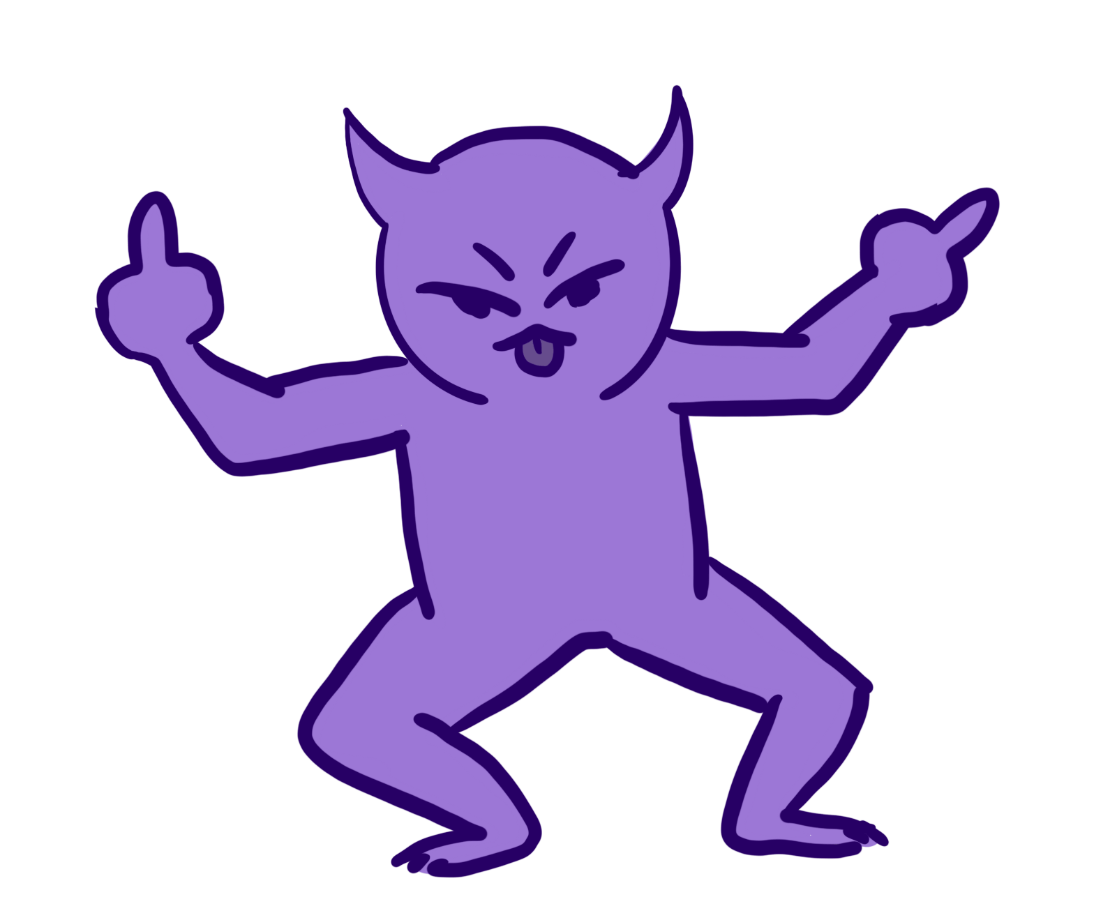 Angry Devil Sticker for iOS & Android | GIPHY