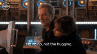 Doctor Who Clara Hug Gif