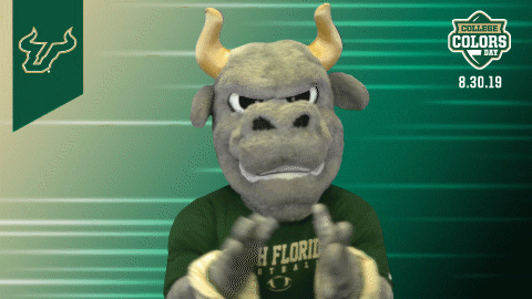 South Florida Bulls GIF by University of South Florida - Find & Share ...