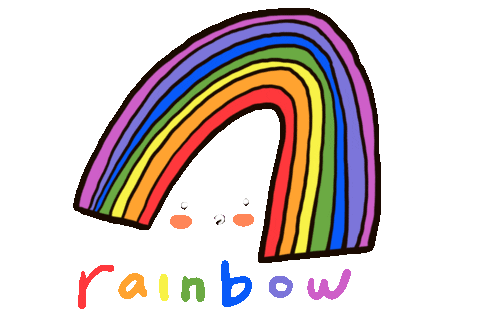 Rainbow Sticker by cypru55 for iOS & Android | GIPHY