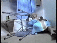 Old Lady Falling Down Stairs GIFs - Find & Share on GIPHY