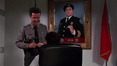 Police Academy Lt. Proctor GIF by tylaum - Find & Share on GIPHY