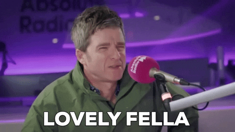 Noel Gallagher Fella GIF by AbsoluteRadio - Find & Share on GIPHY