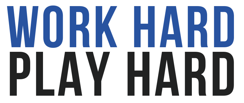Work Hard Play Hard Diamondc Sticker by Diamond C Trailers for iOS ...