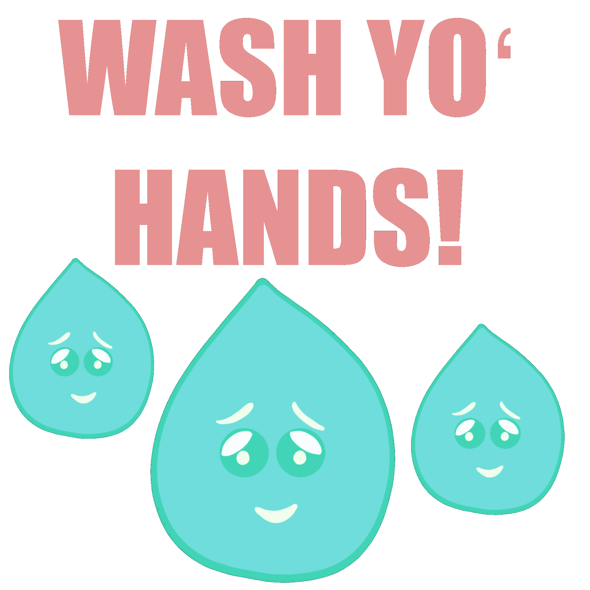 Wash Your Hands Handwash Sticker by Design Jord for iOS & Android | GIPHY