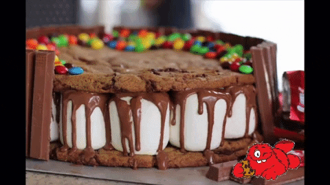 Chocolate Cake GIF by Cookie Time - Find & Share on GIPHY