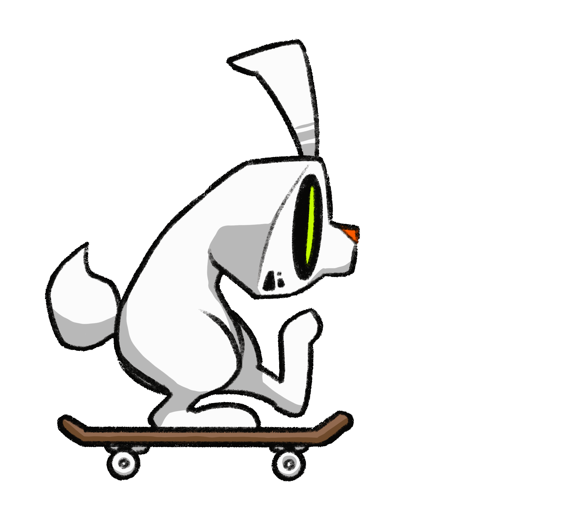 Bounce Rabbit Sticker for iOS & Android | GIPHY