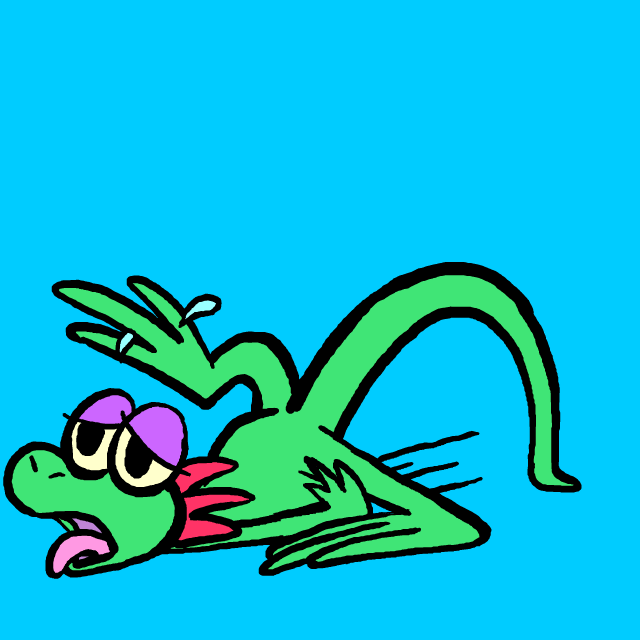 NEW Lizard Party by Nicky Rojo | GIPHY