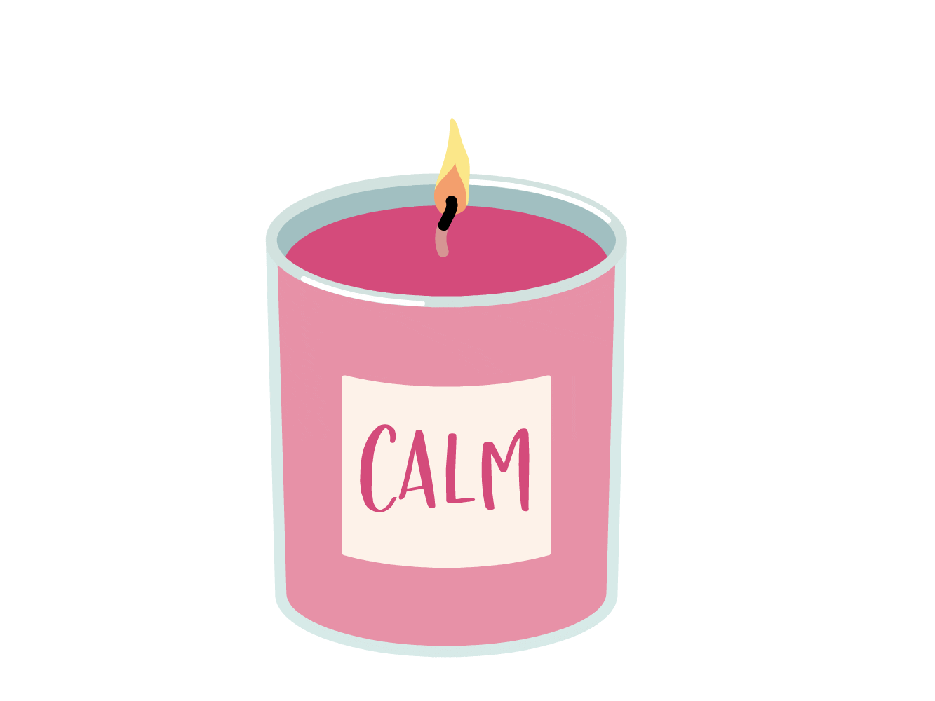 Pink Flame Sticker by Avery Products for iOS & Android | GIPHY