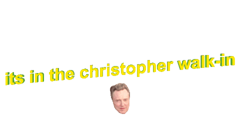 Christopher Walken Chef Sticker by Houndstooth Restaurant for iOS ...