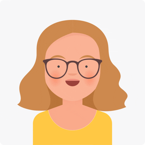 Happy Girl GIF by Soluble Studio - Find & Share on GIPHY