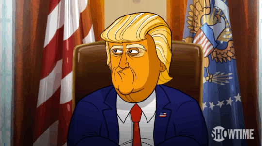 Our Cartoon President GIF - Find & Share on GIPHY