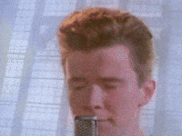 Rick Astley Gif