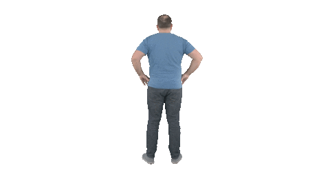 Happy Turn Around Sticker by ActionVFX for iOS & Android | GIPHY