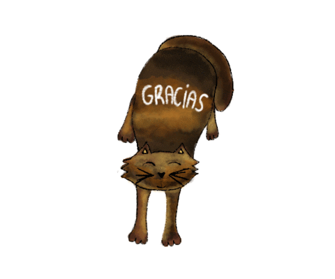 Gracias Gatito Gif