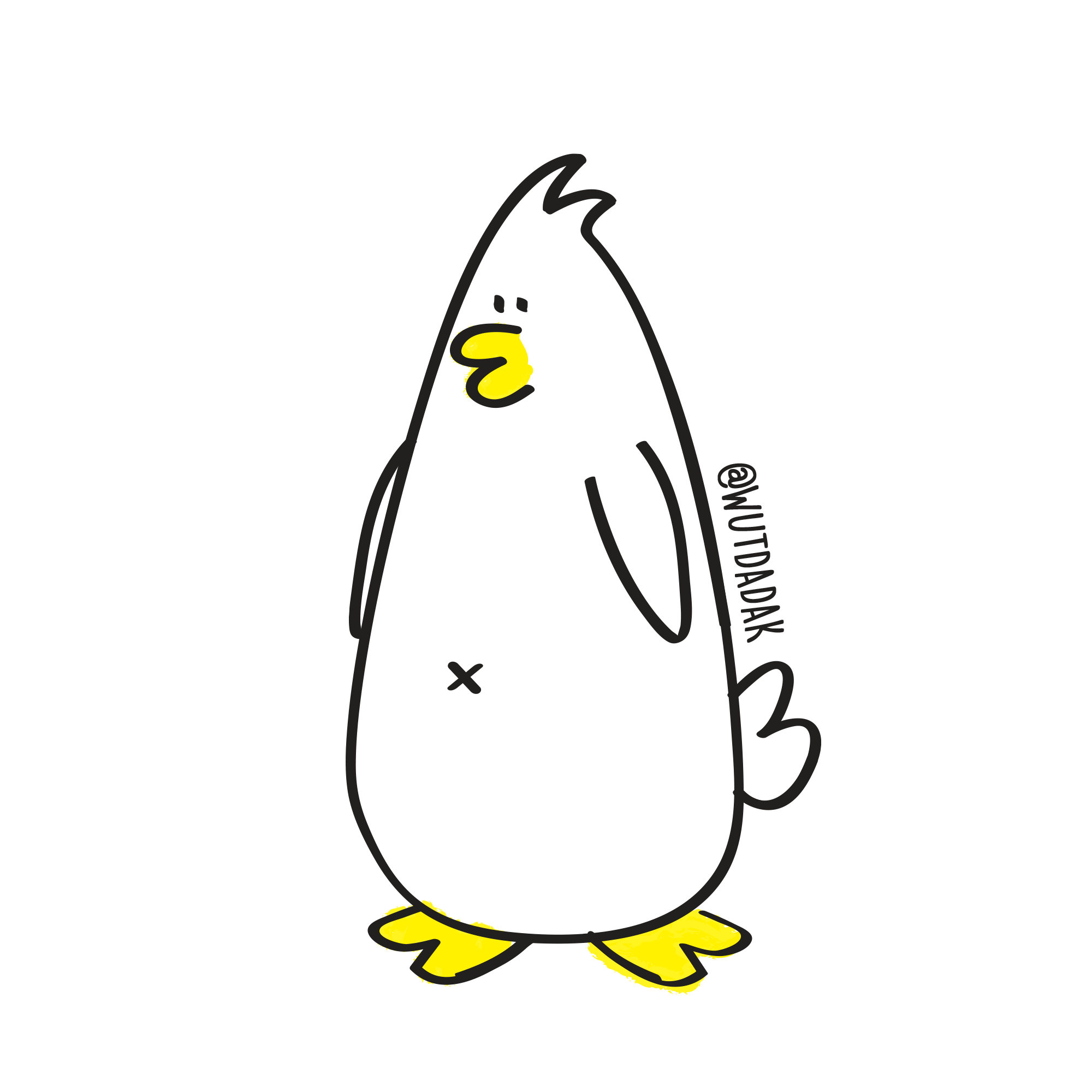 Duck Yes Sticker by Lutu Studio for iOS & Android | GIPHY