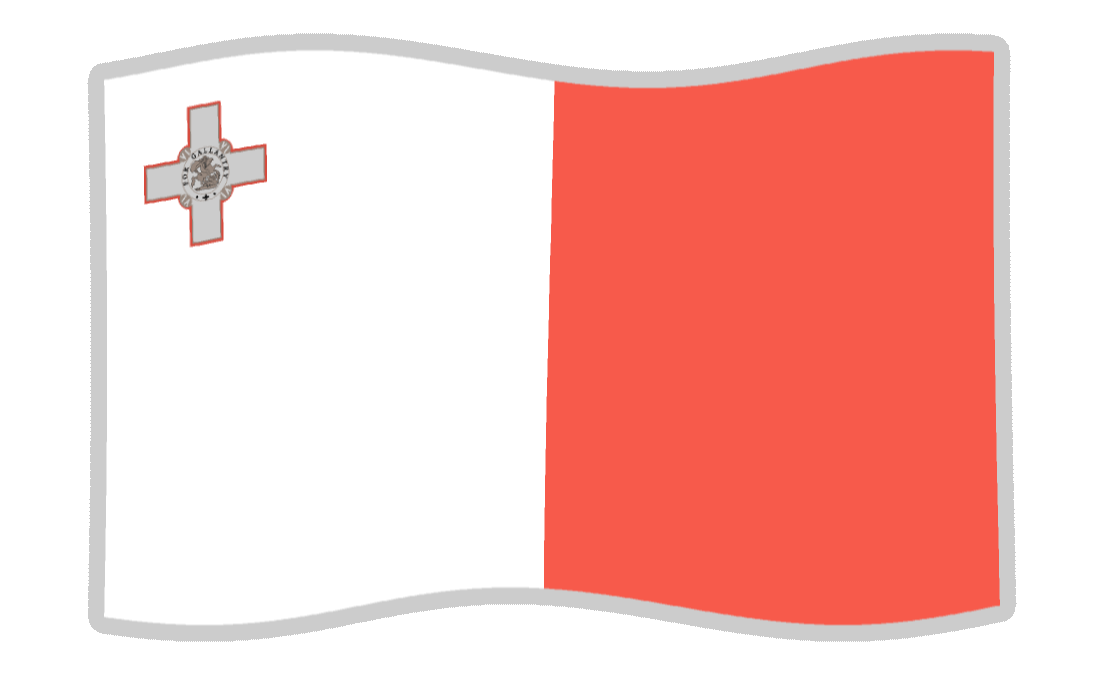 Malta Flag Sticker by Zack Ritchie for iOS & Android | GIPHY