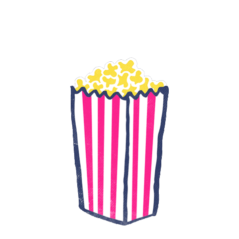 Movie Popcorn Sticker by Xfinity for iOS & Android | GIPHY