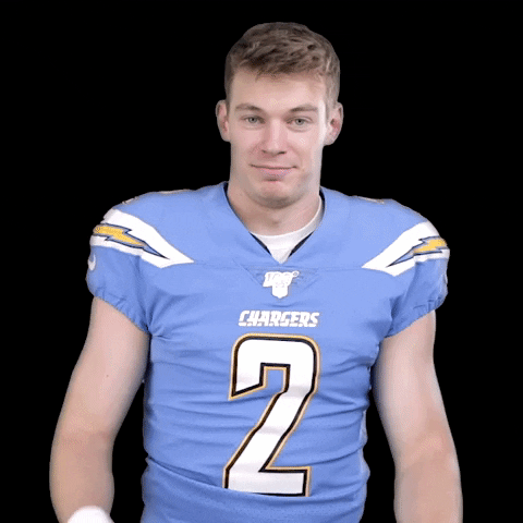 Los Angeles Chargers Thumbs Up GIF by NFL - Find & Share on GIPHY