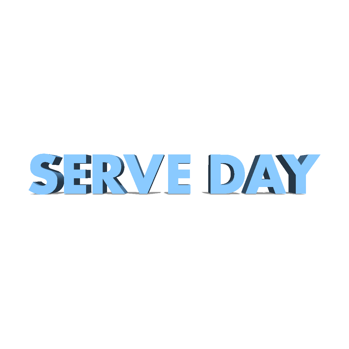 Day Serve Sticker by Cottonwood Church for iOS & Android | GIPHY